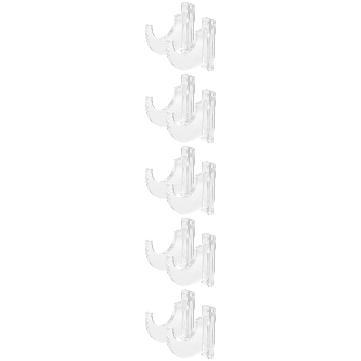 Hemoton 10 pcs Wall Display Stands Guitar Storage Stands Acrylic Sword ...