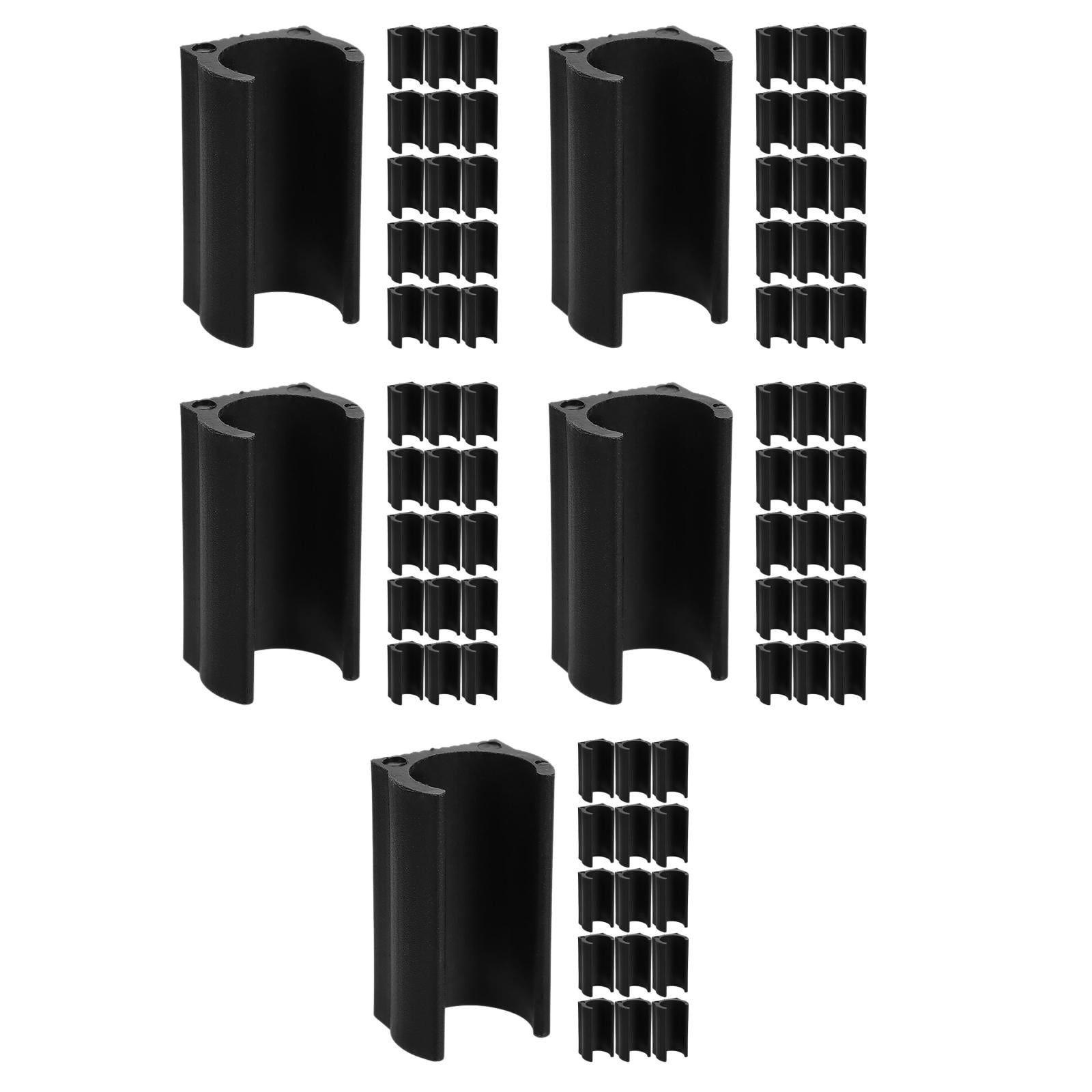 Hemoton 100 PCS U Shaped Chair Leg Caps Plastic Chair Foot Floor Glides ...