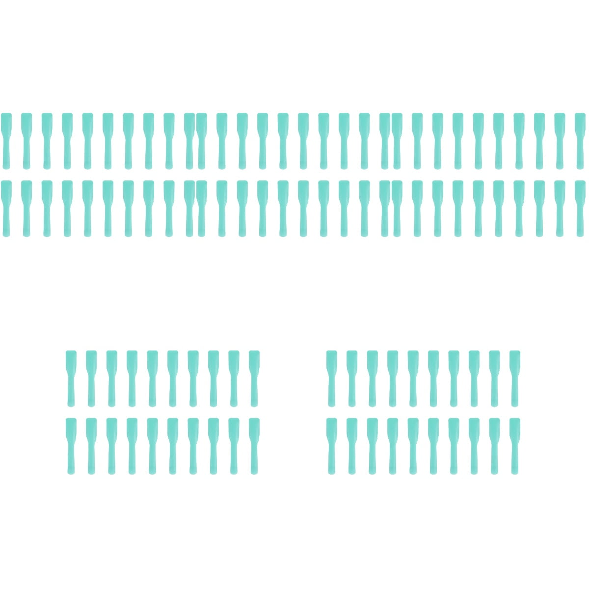 Hemoton 100 Pcs Nature Learning Tools Skill Development Tweezers ...