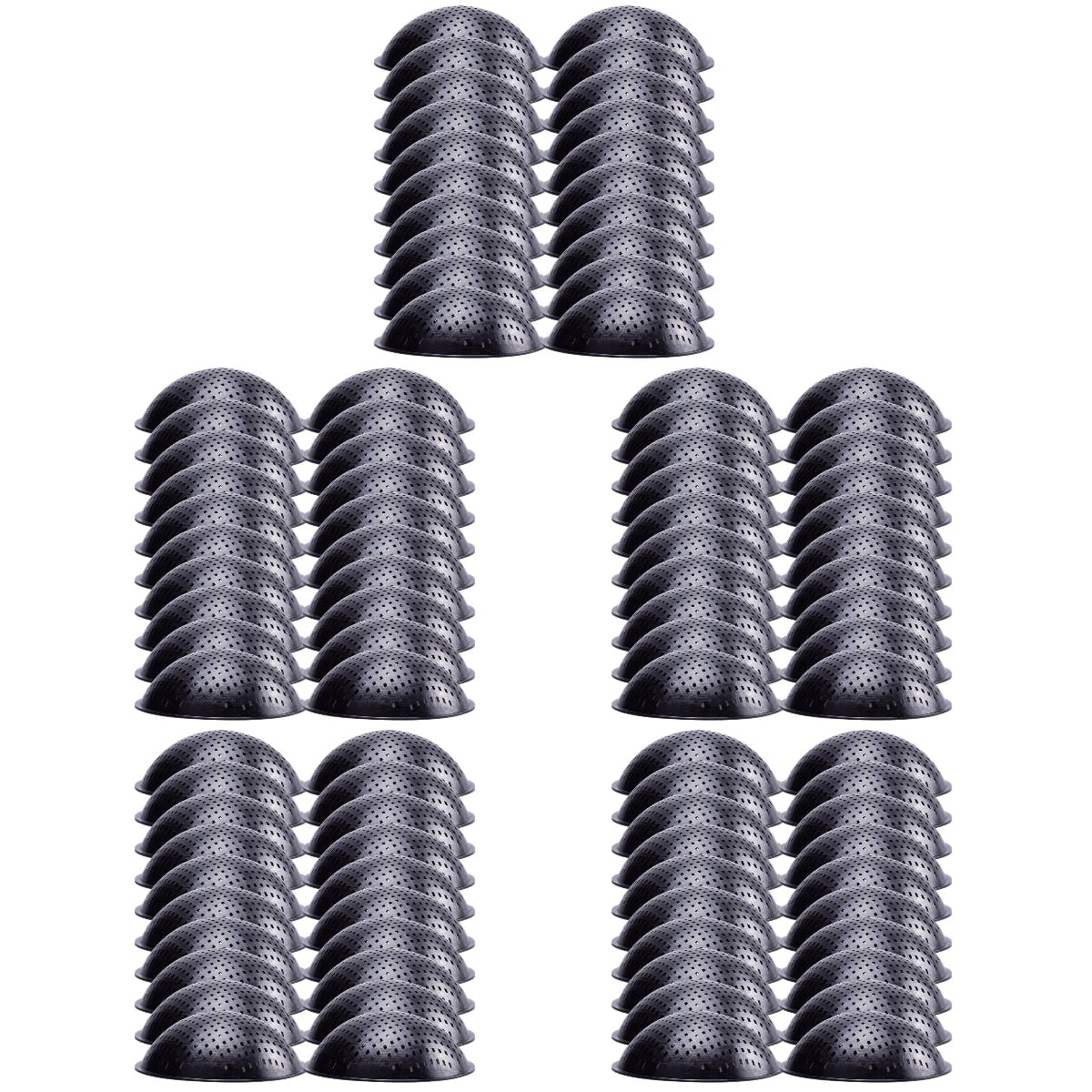 Hemoton 100 Pcs Plant Pot Hole Mesh Pads Garden Flowerpot Mesh Mats ...