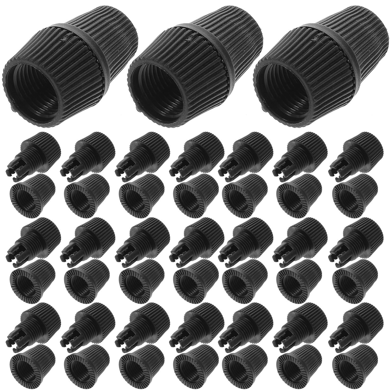 Hemoton 100 Sets Strain Relief Cord Connectors Cable Glands Electric ...
