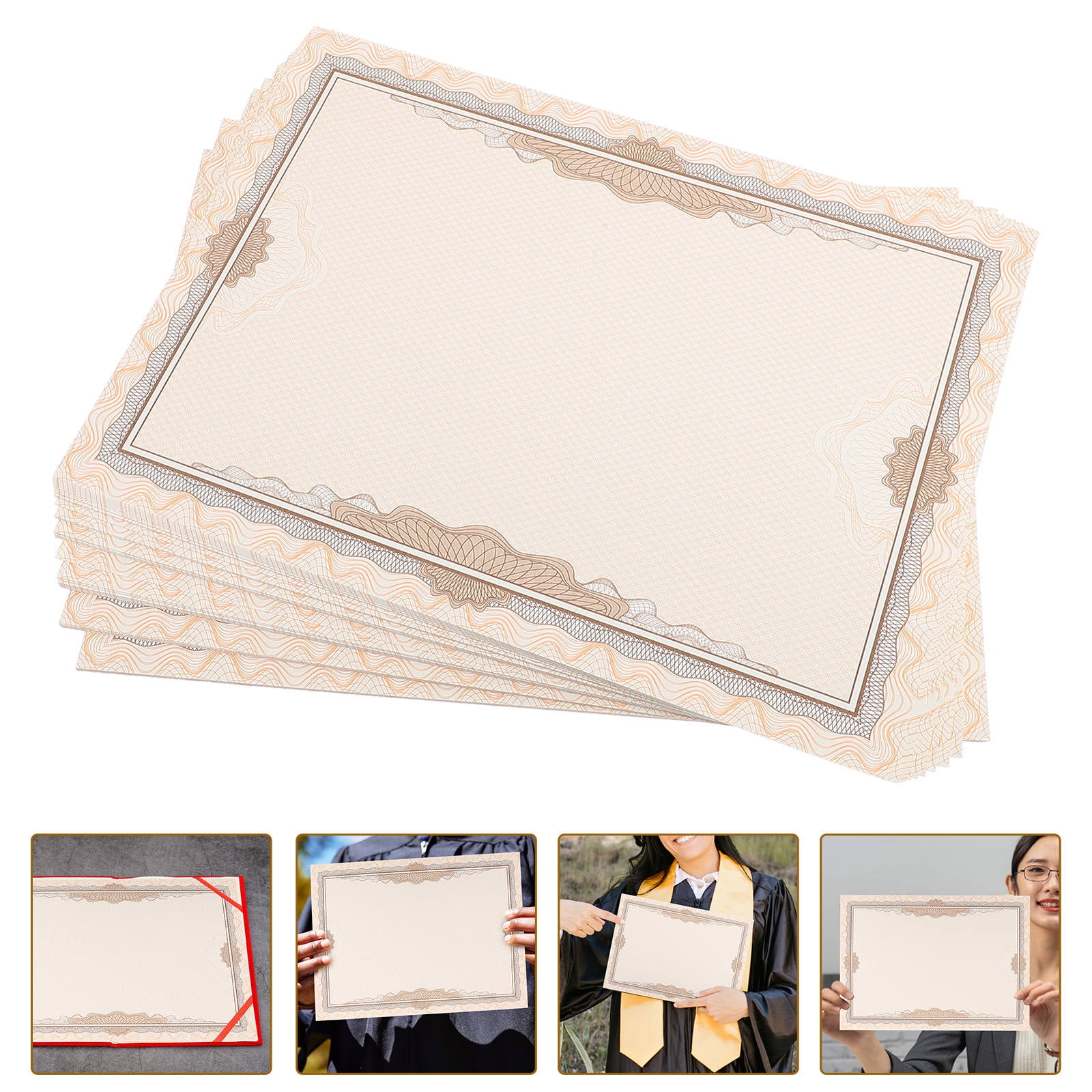 HEMOTON 100 Sheets Certificate Printing Paper School of Award for ...