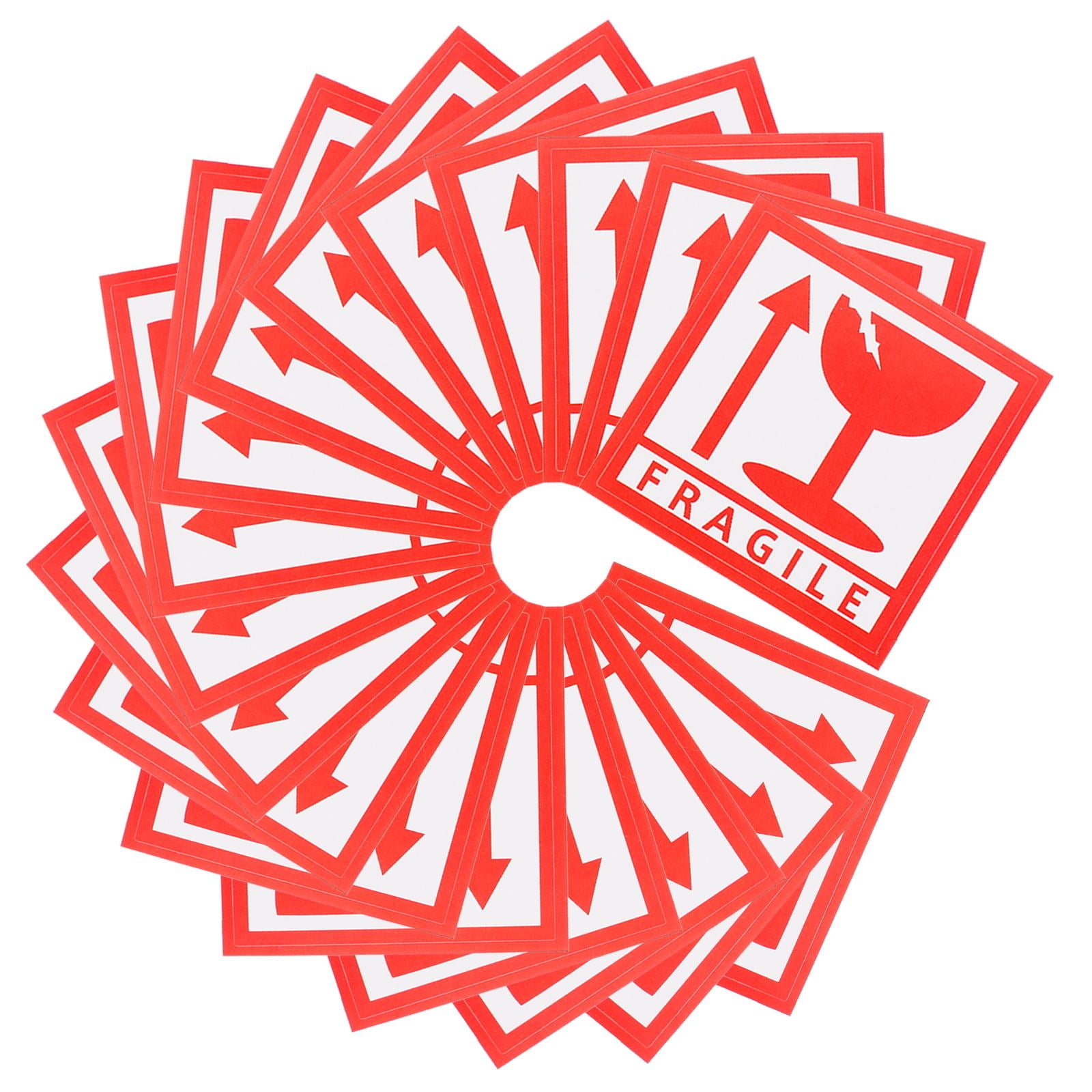 Hemoton 1000 Pcs Tamper Hazard Fragile Warning Labels Warning Stickers ...