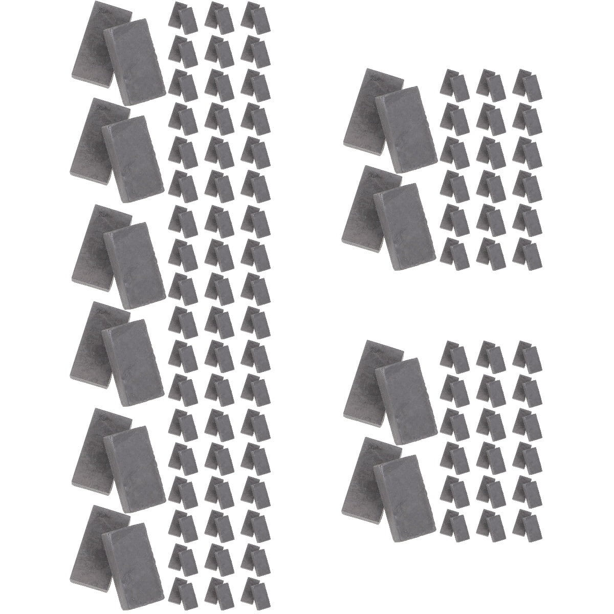 Hemoton 1000 pcs Miniature Brick Models Miniature Bricks Decorative ...