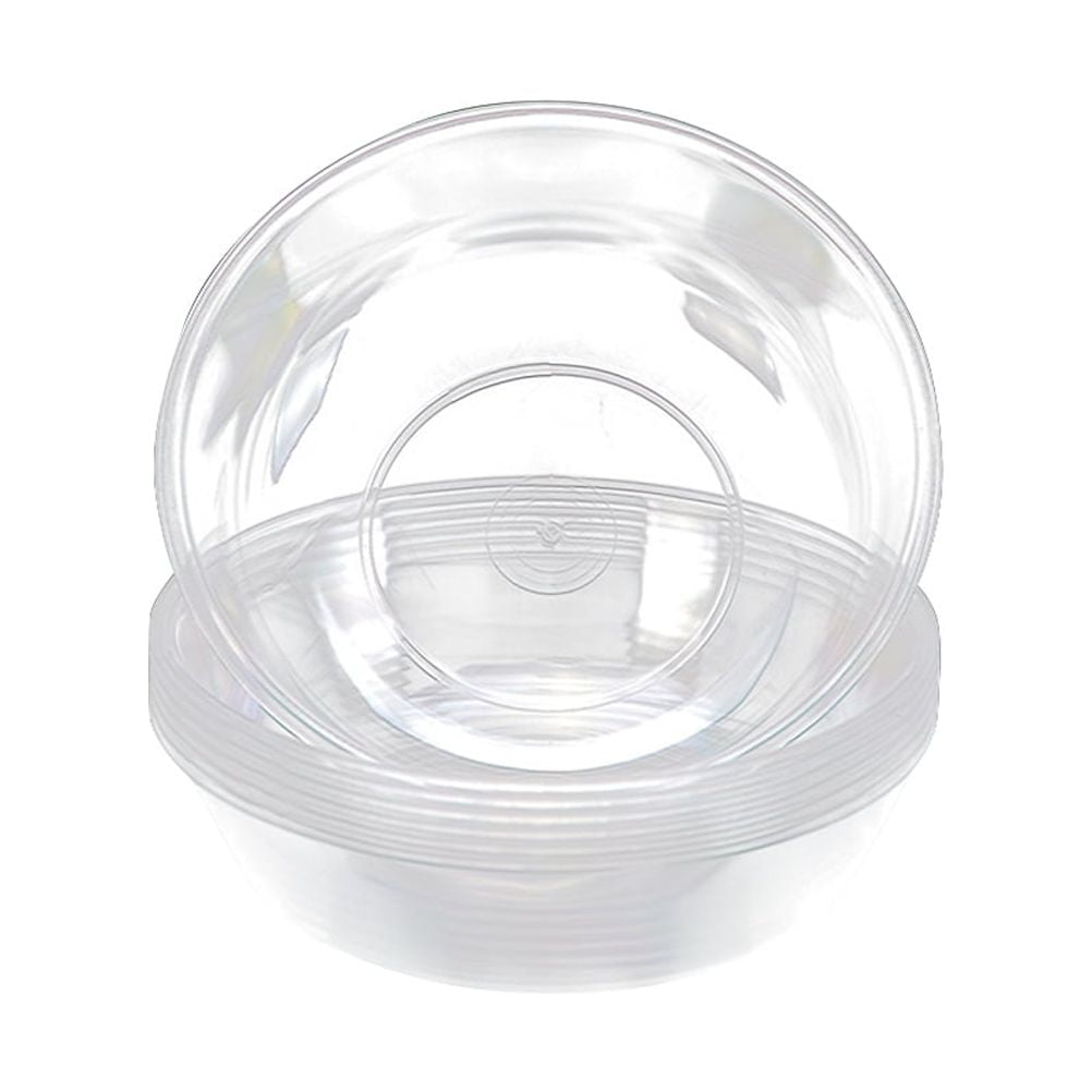 Hemoton 100PCS Disposable Sauce Dipping Bowls Plastic Vinegar Dishes ...