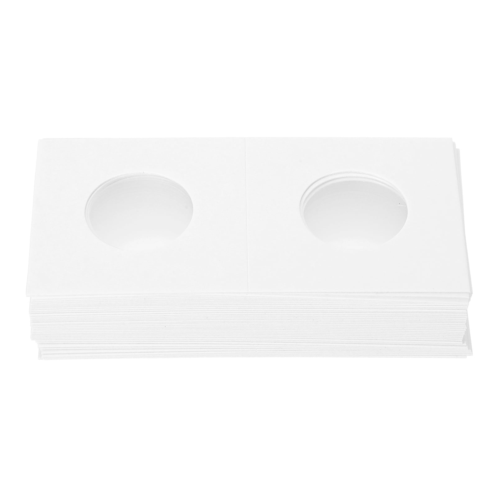 Hemoton 100Pcs Coin Flips Paper Coin Holders for Collectors Coin ...