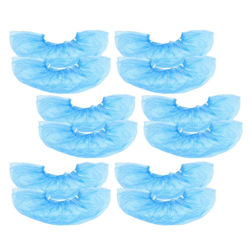 Phenofice Plastic Foot Covers for Feet T-buckle Shoe Cover Refills Blue ...