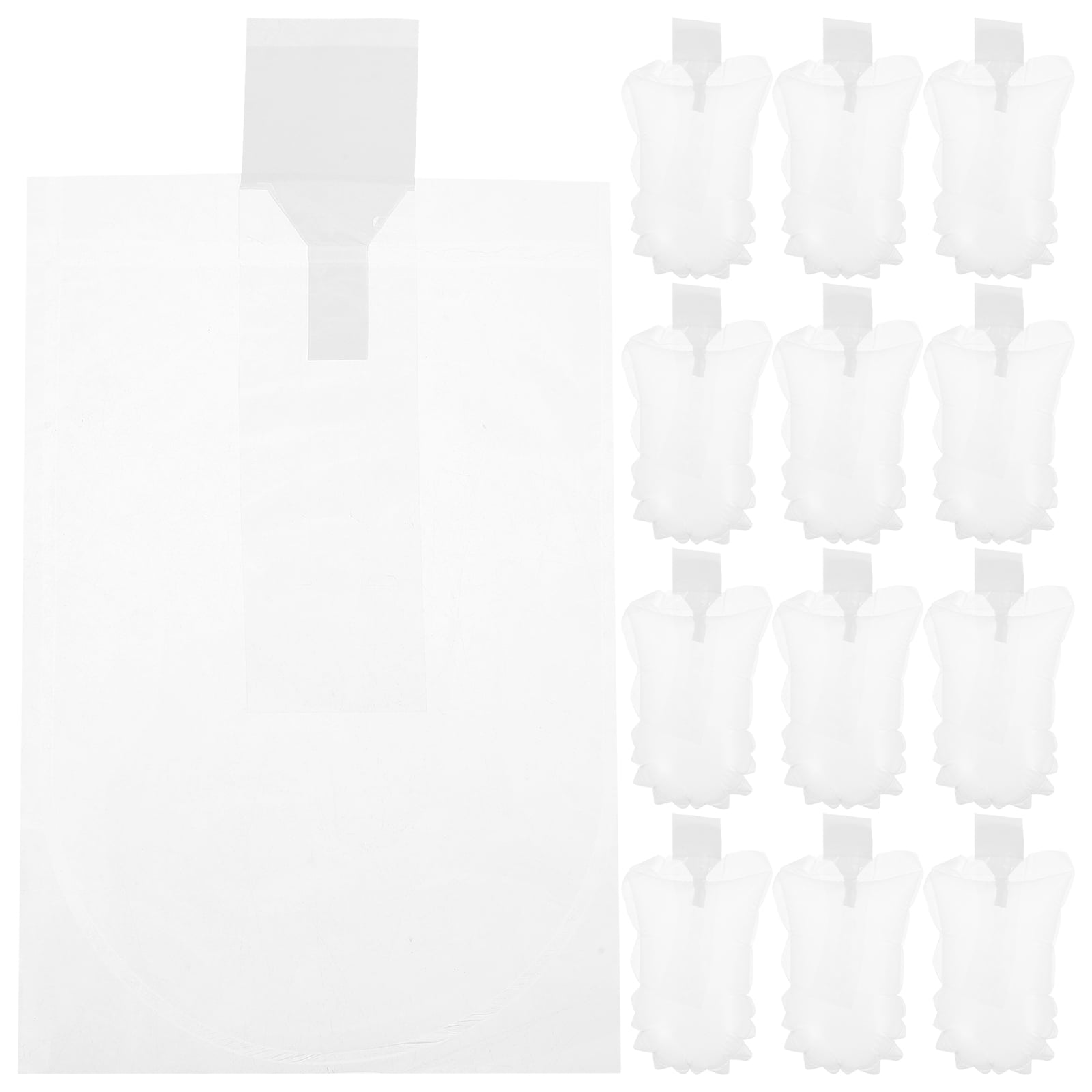 Hemoton 100Pcs Packaging Air Bags Clear Plastic Inflatable Air ...