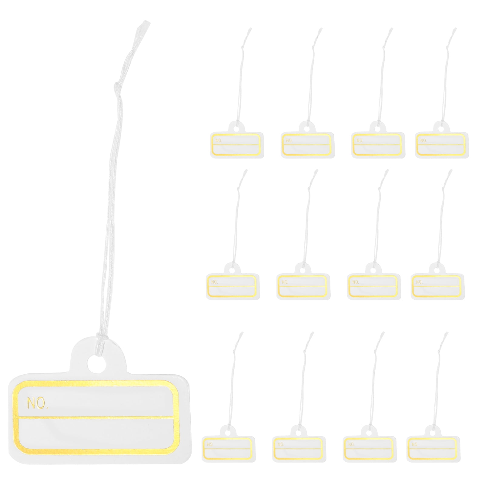 Hemoton 100Pcs Price Tags Jewelry Tags with String Price Tags for ...