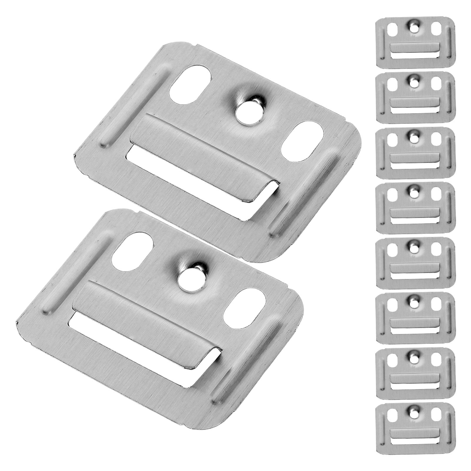 Hytrove Panel Clamps Corner Cabinet Hinges Stainless Steel 100Pcs Wall ...