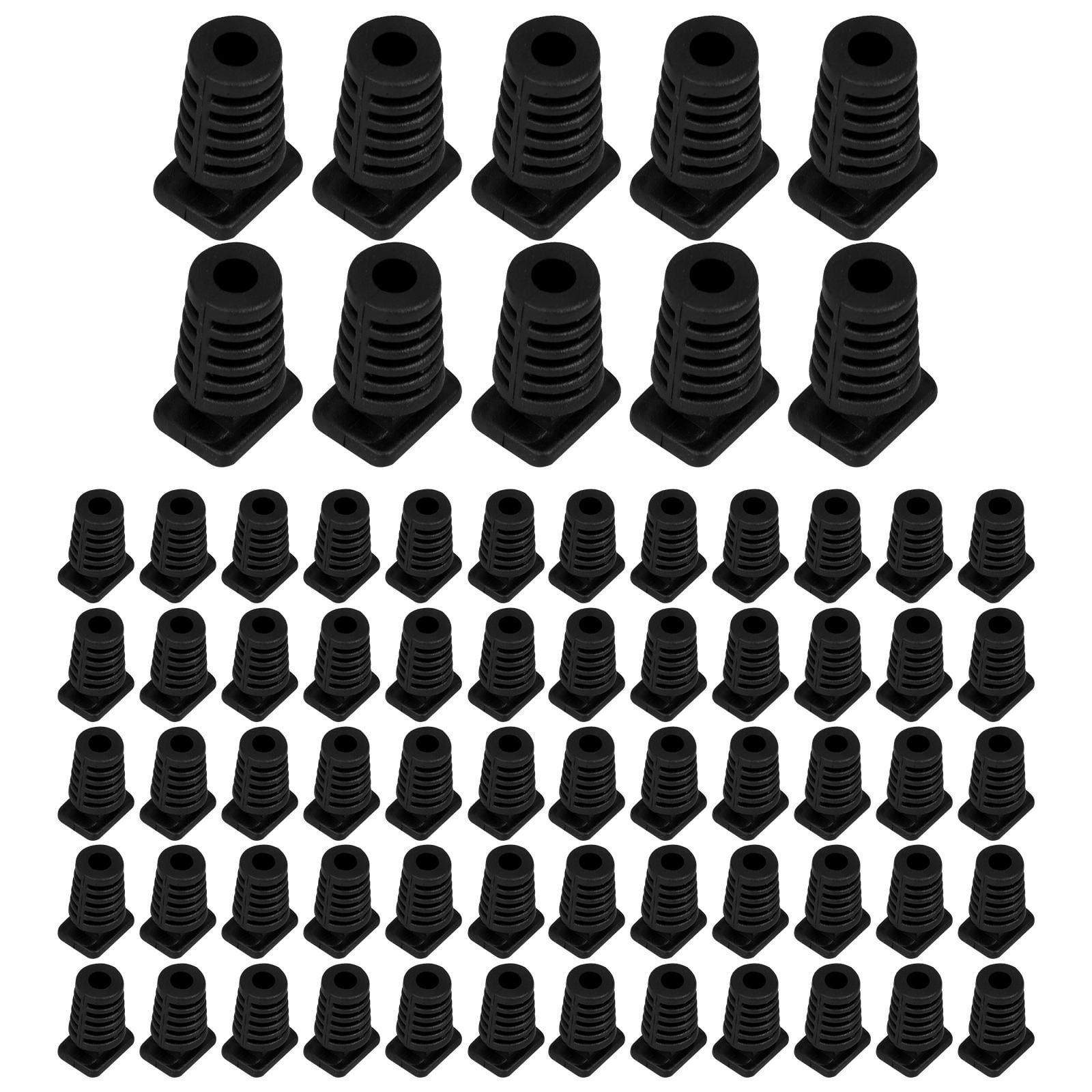 Hemoton 100pcs Cable Glands Wire Hole Strain Relief Connector Spiral ...