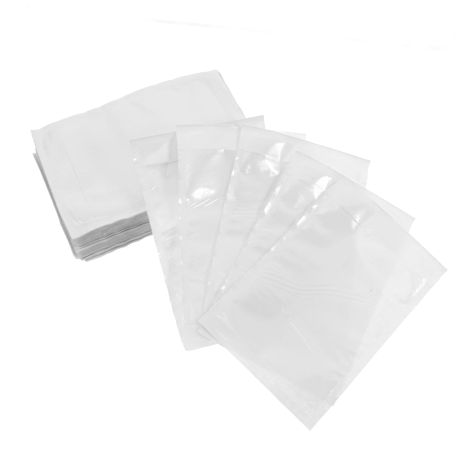 Hemoton 100pcs Clear Adhesive Packing List Pouches Transparent Shipping ...