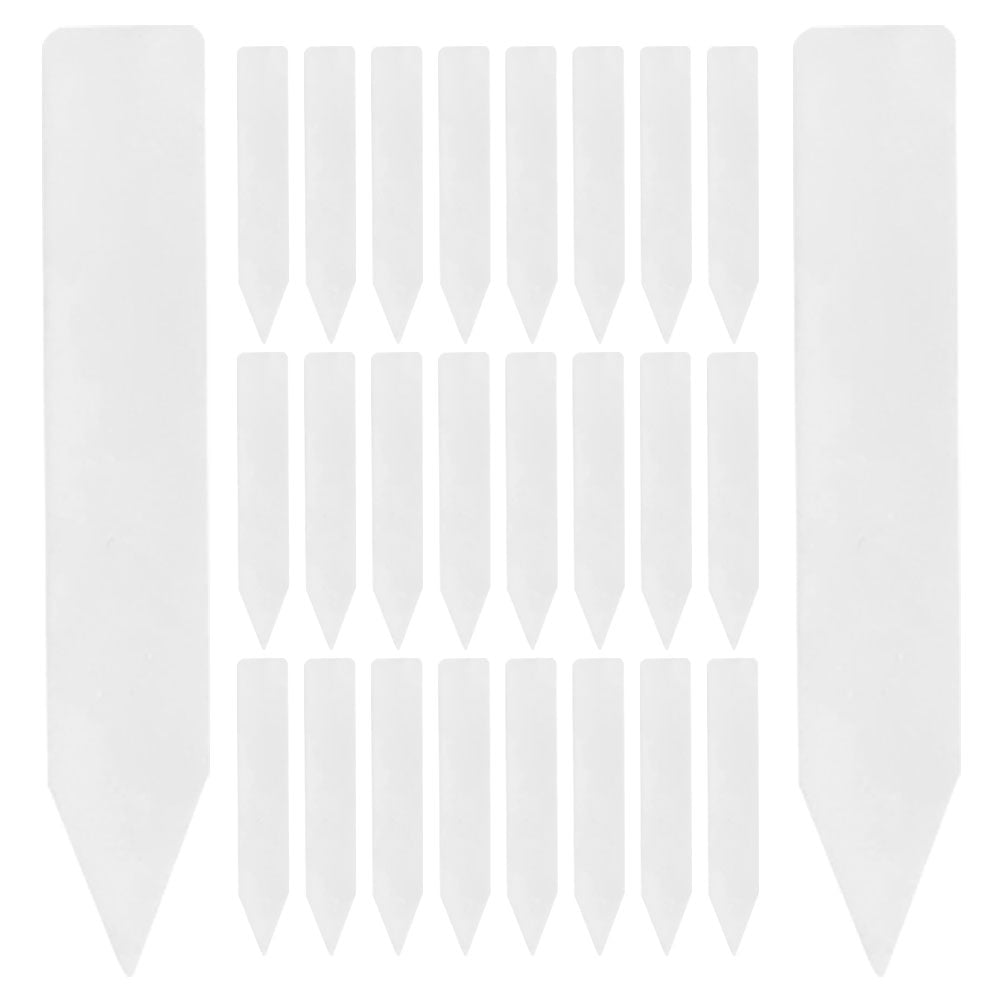 Hemoton 100pcs Garden Plant Labels Plastic Plant Tags Waterproof ...