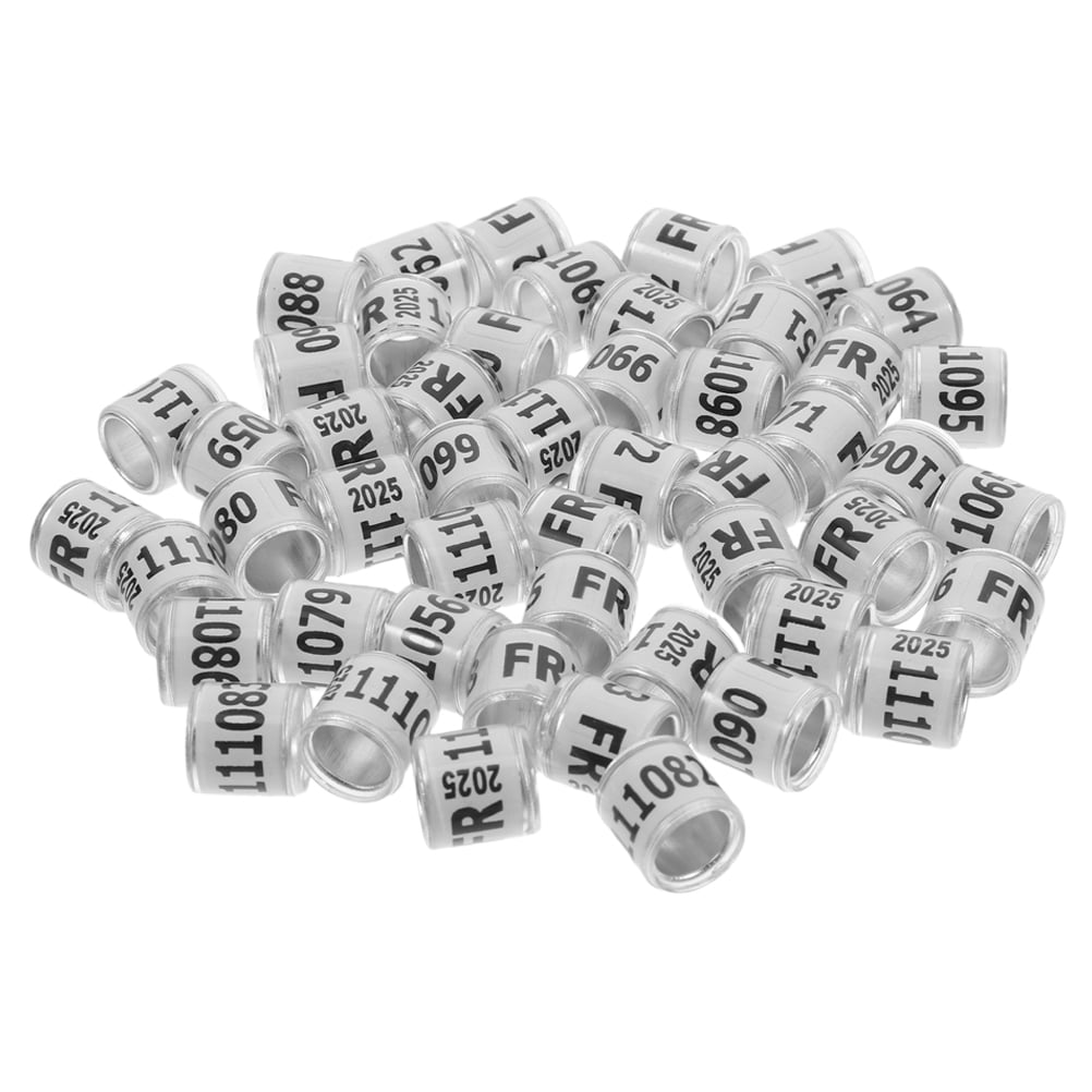 Hemoton 100pcs Pigeon Bands Numbered Rings Pigeon Tags For Feet Bird ...