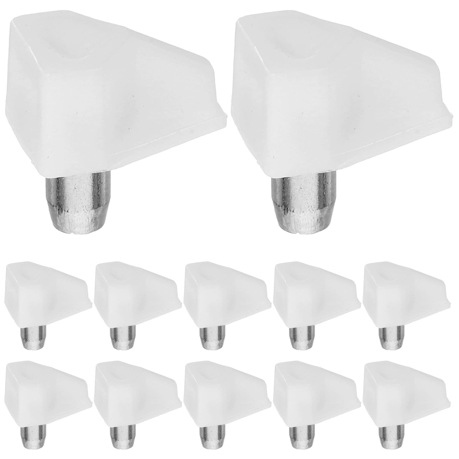 Hemoton 100pcs Plastic Shelf Support Pegs Cabinet Clips Plastic ...