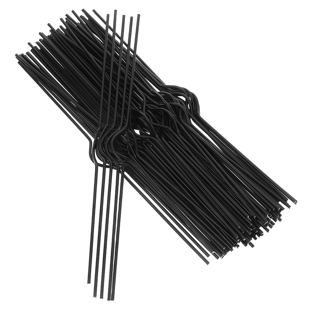 Hemoton 100pcs Poster Hooks, Wire Hangers Calendar Binder Clip Hooks ...