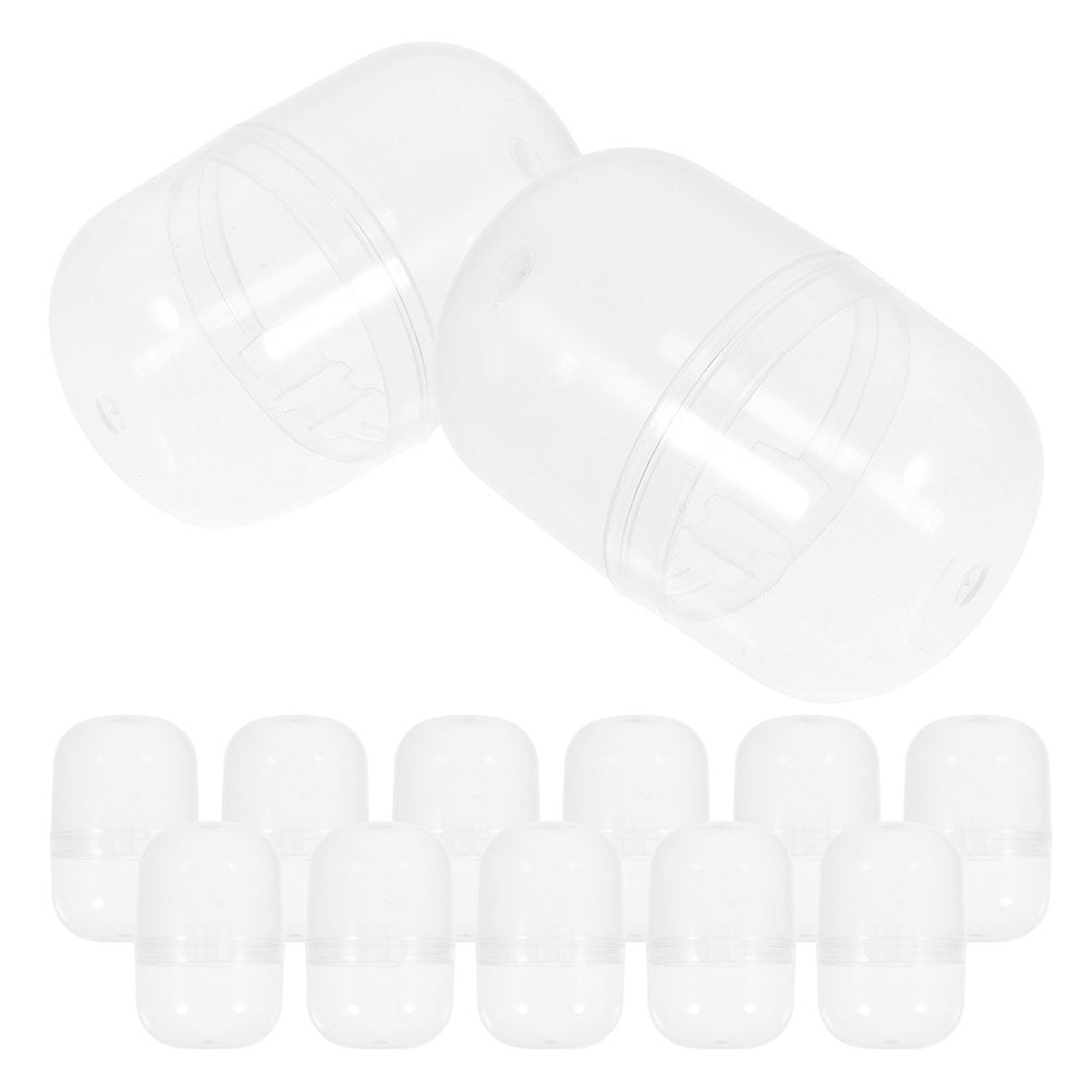 Hemoton 100pcs Reusable Fillable Capsules for Vending Machine Fillable ...