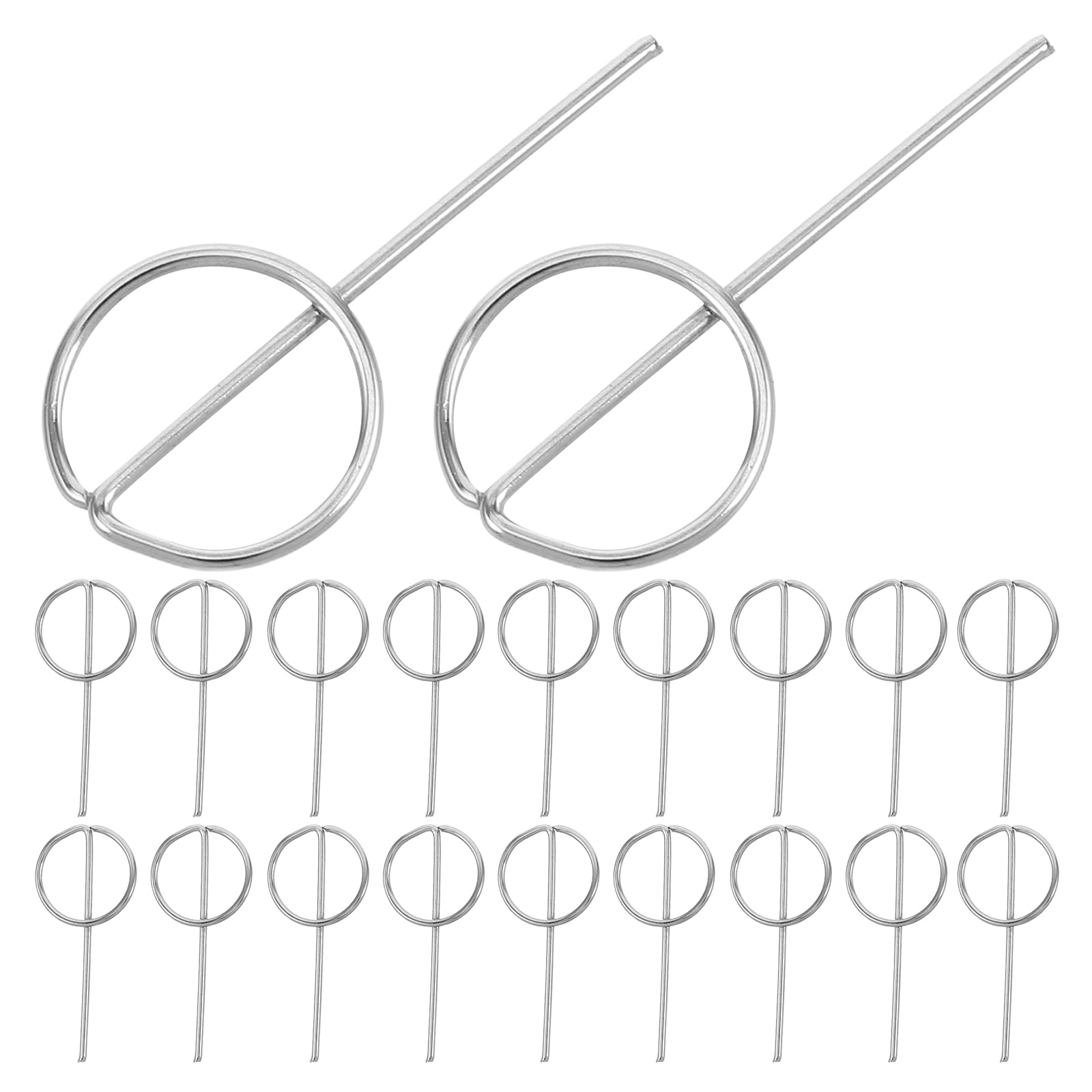 Hemoton 100pcs Stainless Steel Sim Card Removal Needle For Cell Phones ...