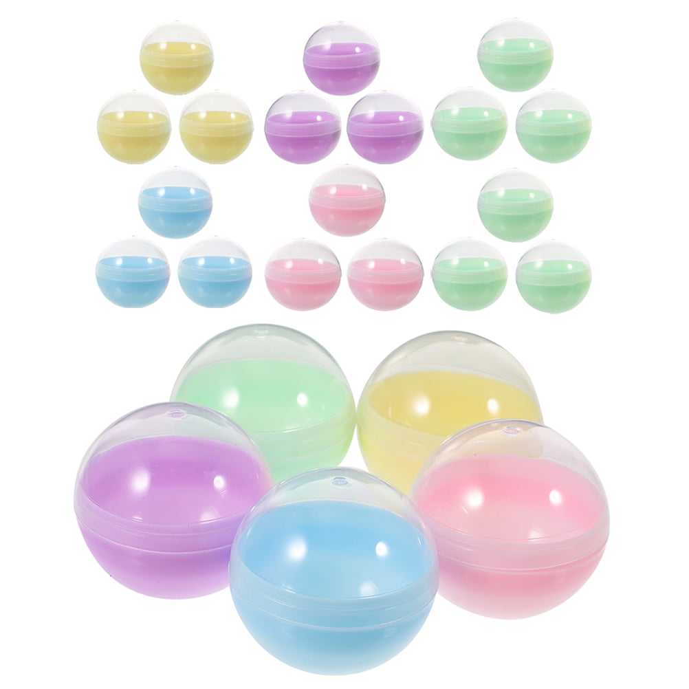 Hemoton 100pcs Vending Machines Fillable Capsules Plastic Capsules Ball ...