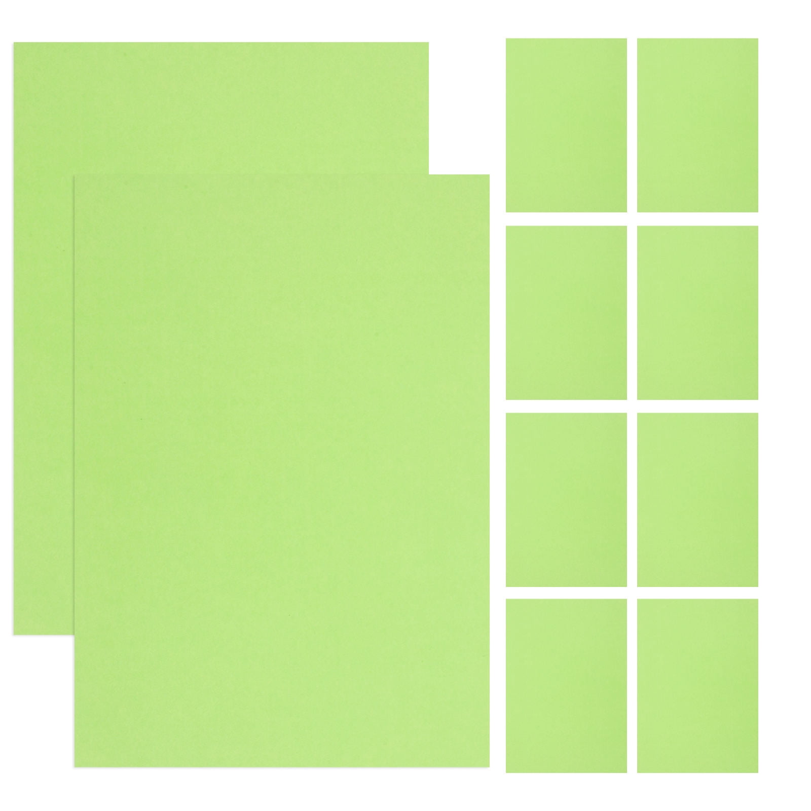 Hemoton 10PCS Colored Card Stock Paper A4 Pastel Construction Paper for ...