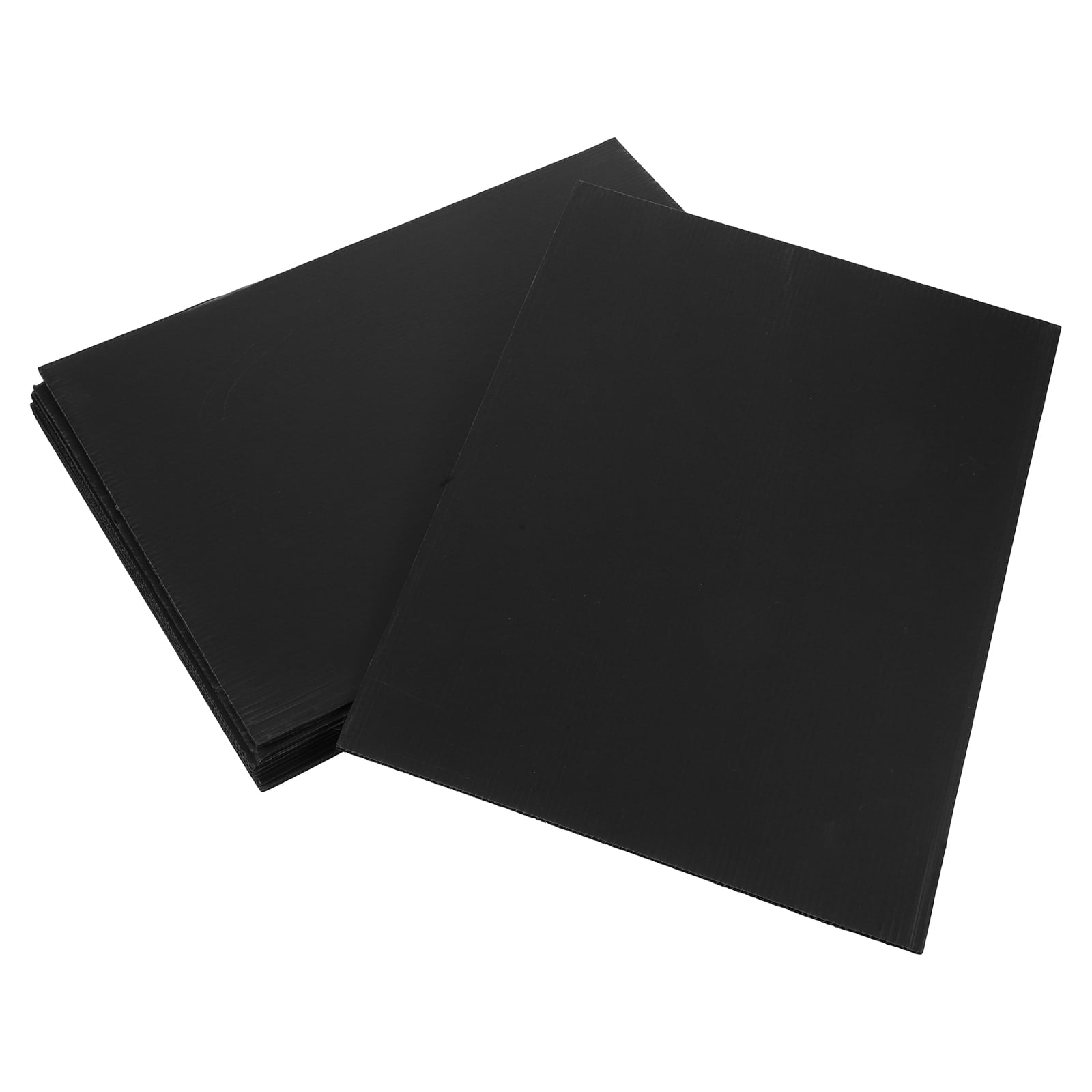 Hemoton 10PCS Corrugated Plastic Sheets Corrugated Plastic Poster Board ...