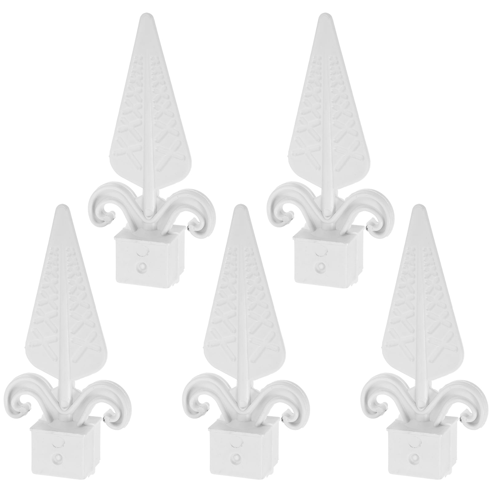 Hemoton 10Pcs Fence Finial Gate Fence Decor Garden Fence Topper ...