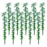 Hemoton 10Pcs Miniature Bamboo Trees Bamboo Trees Model Micro Landscape ...
