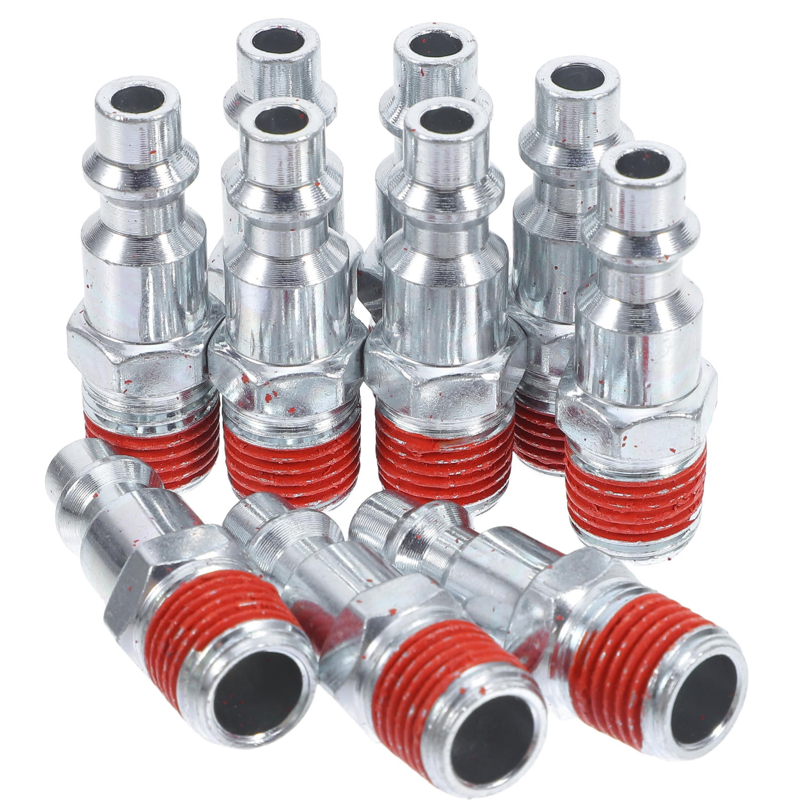 DEEPCRAFF Hose Male Npt Male Industrial Air Plugs Metal 10pcs For Air Compressor Accessories ...