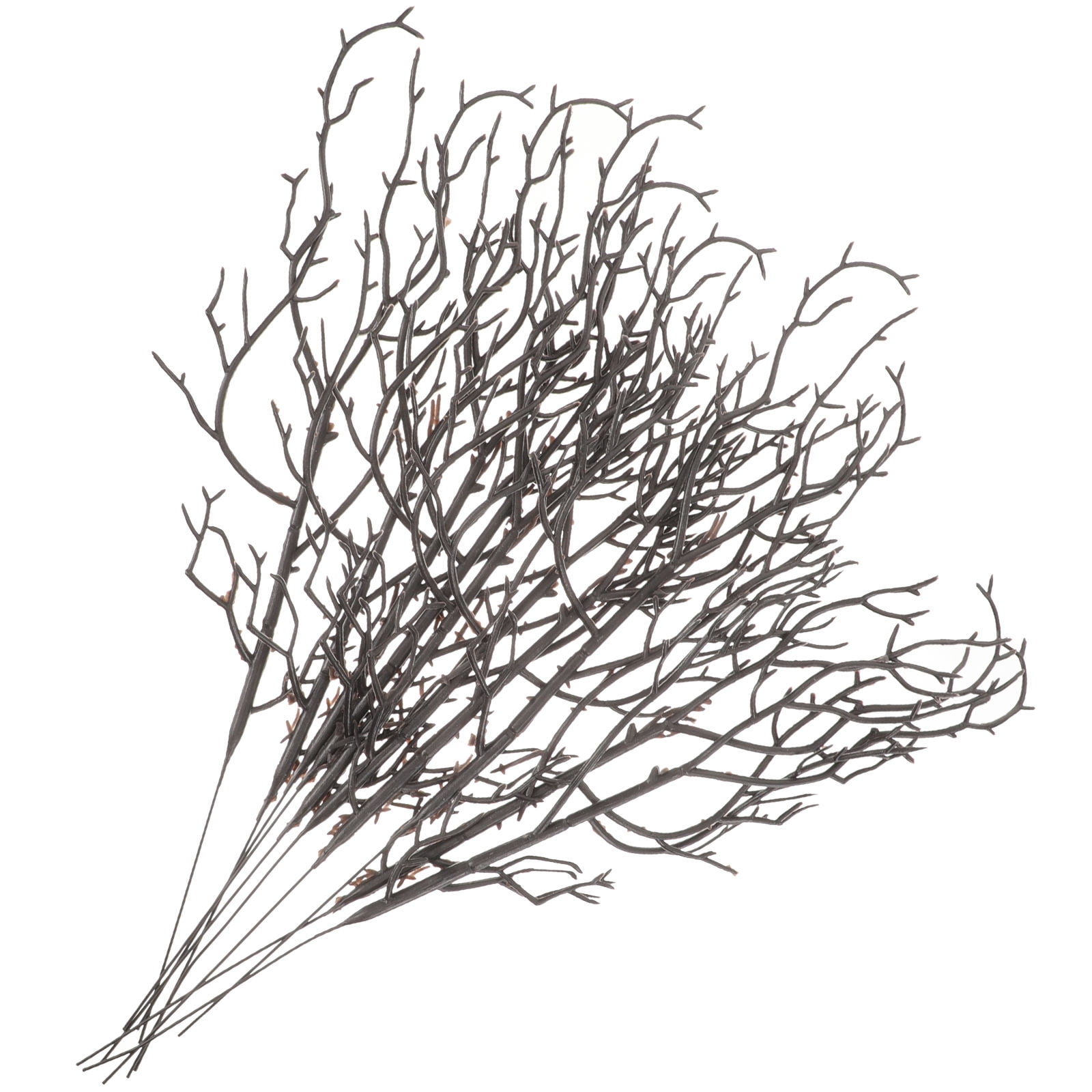 Hytrove Diy Craft Branches Black 10Pcs 14.74X4.52X0.20In Plastic ...