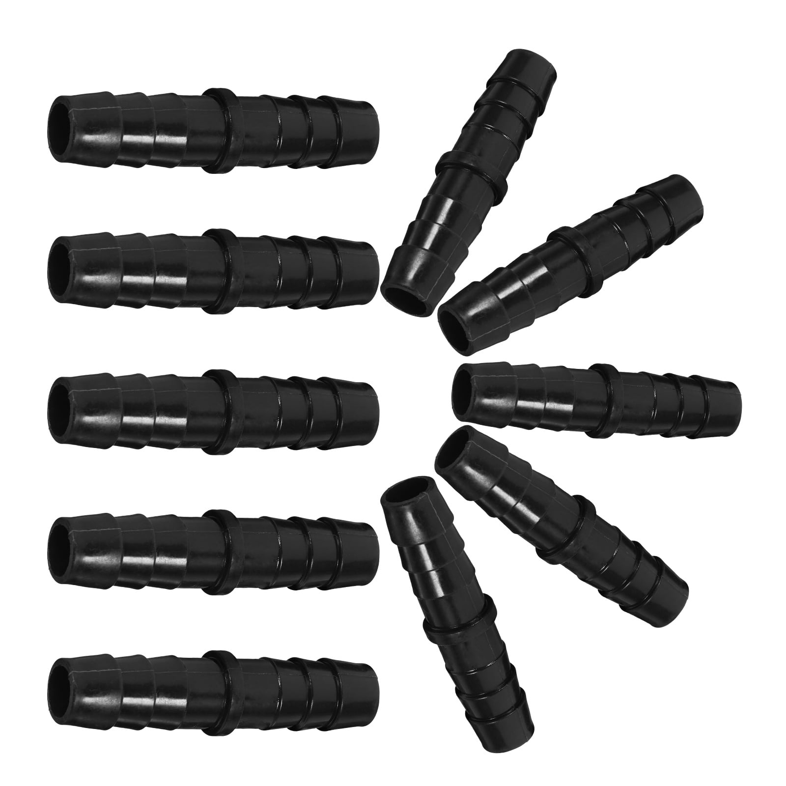 Hemoton 10pcs Barb Fittings Hose Barb Adapter Connectors 12mm Hose ...
