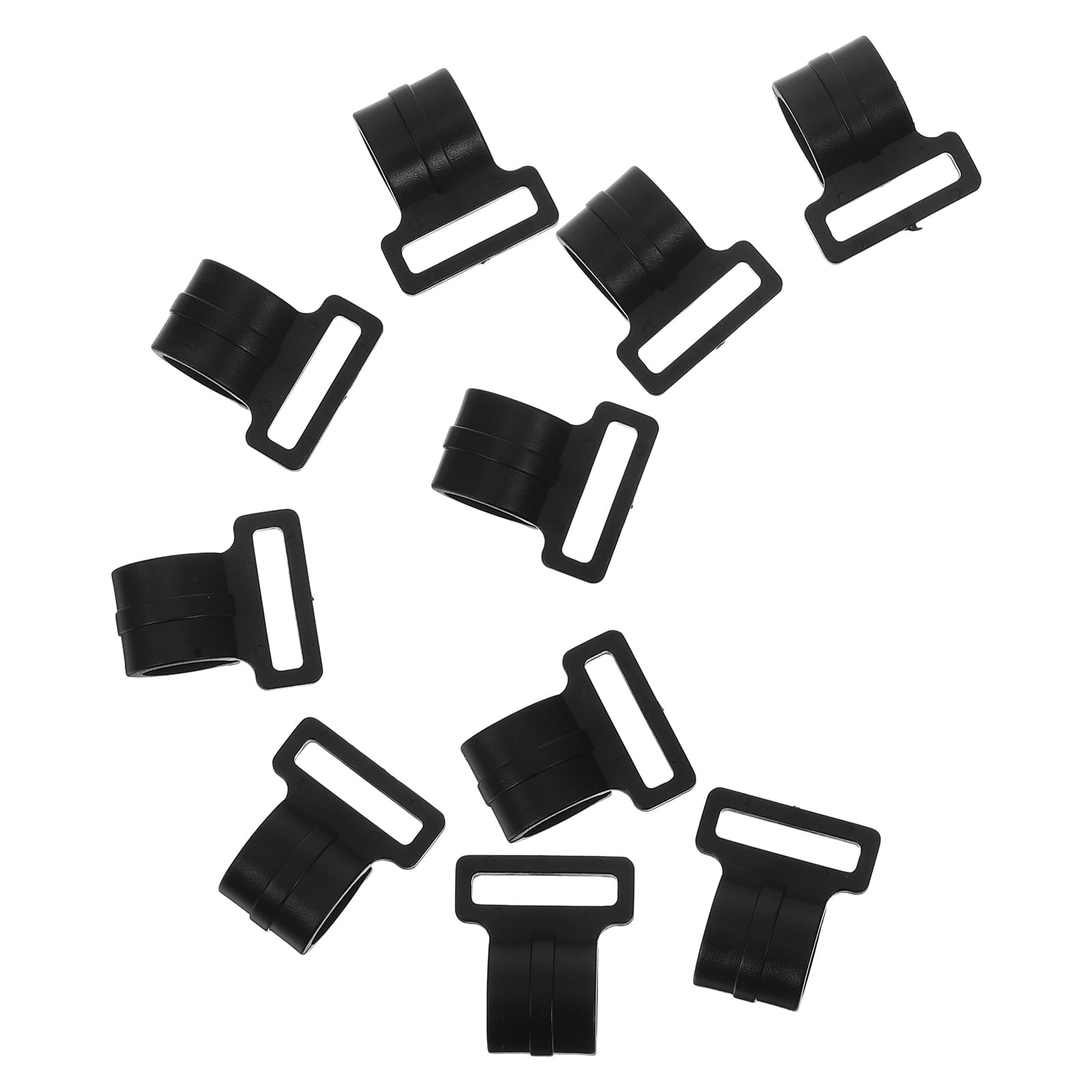 Hemoton 10pcs Canopy C-Shape Clamps Canopy Pole Clips Plastic Tent ...