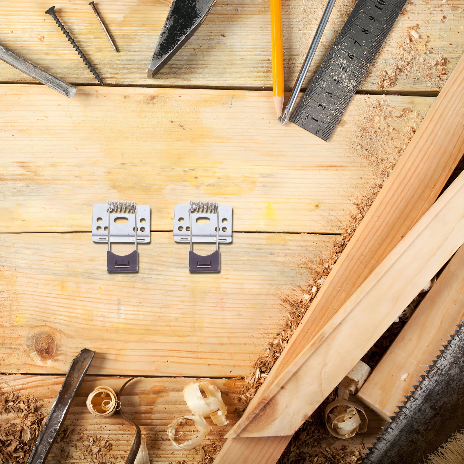 Hemoton 10-Pack Downlight Spring Clips for Recessed Lights, Retaining ...