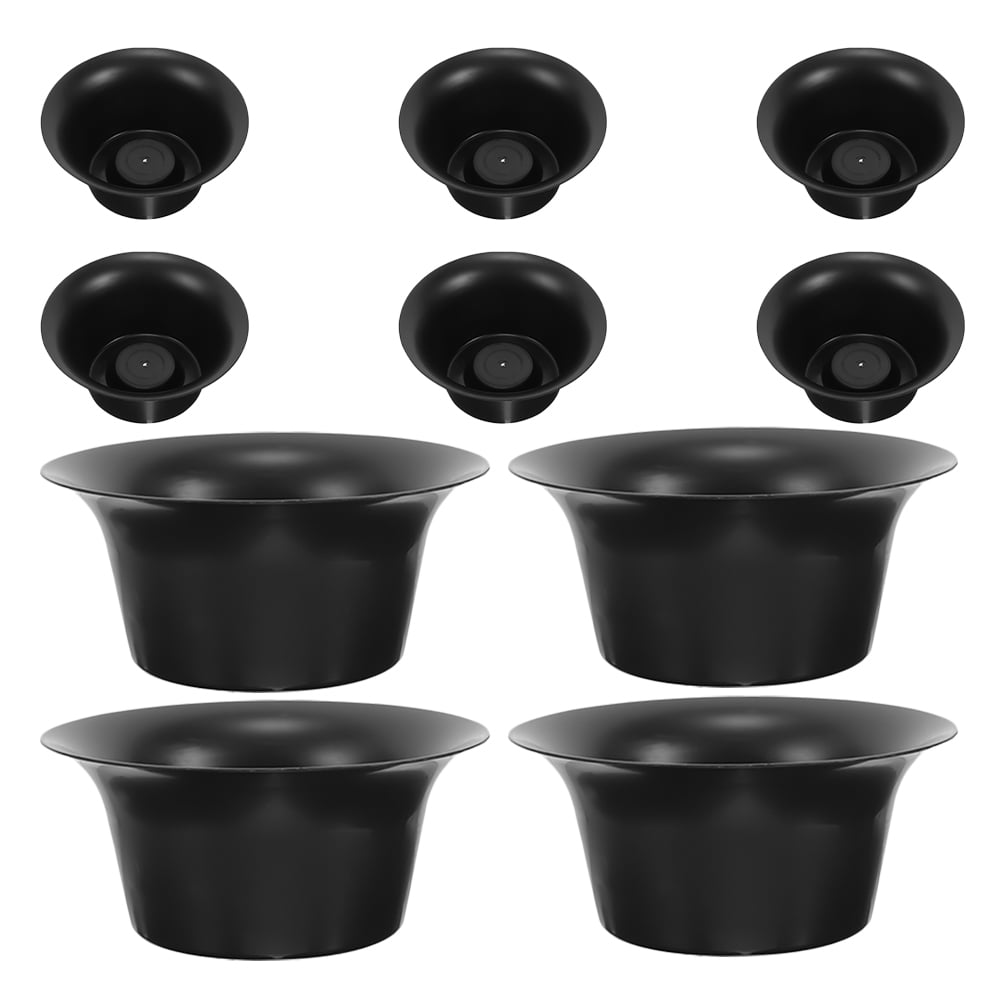 Hemoton 10pcs Flower Bouquet Vase Floral Centerpiece Stand Plastic ...