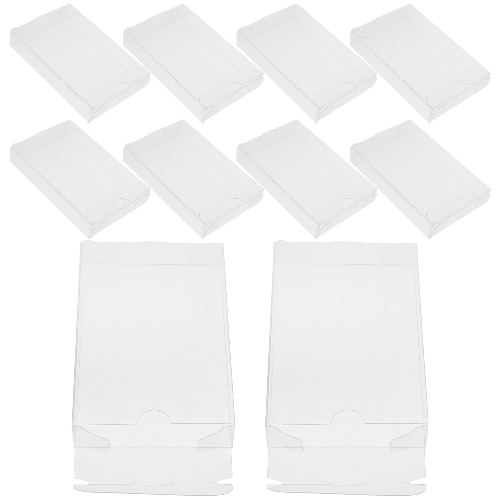 DEEPCRAFF Cassette Tape Storage Rack Transparent Pvc For Music ...