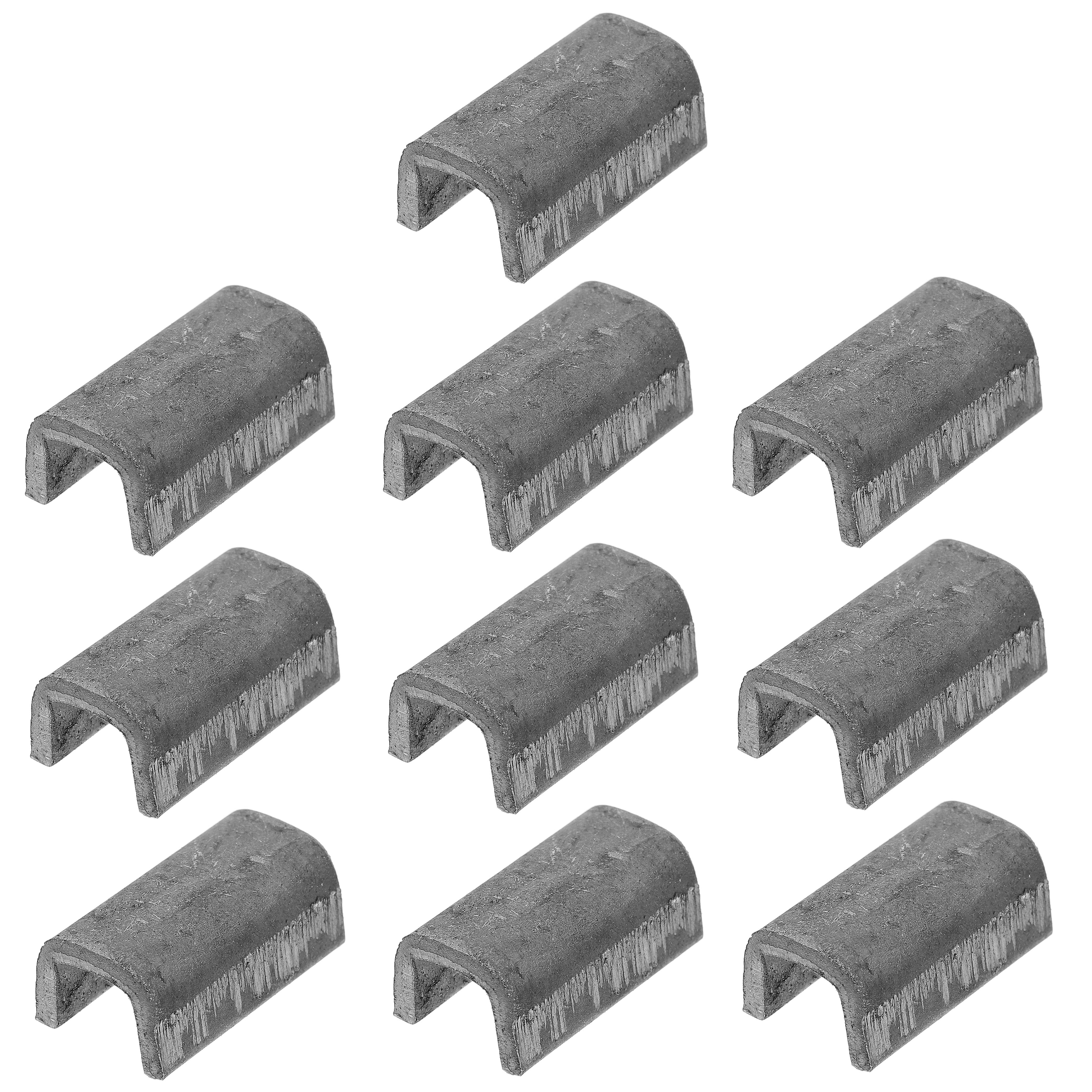 Hemoton 10pcs Hoe Clip Replacement Iron Hoe Clip Tool Garden Hoe Head ...