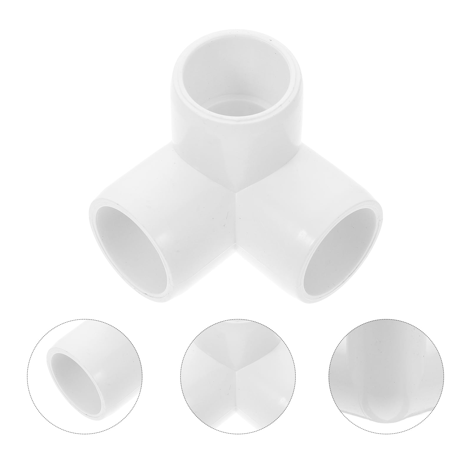 Hemoton 10pcs Hose Connector Pvc Pipe Fittings Connector For Diy ...