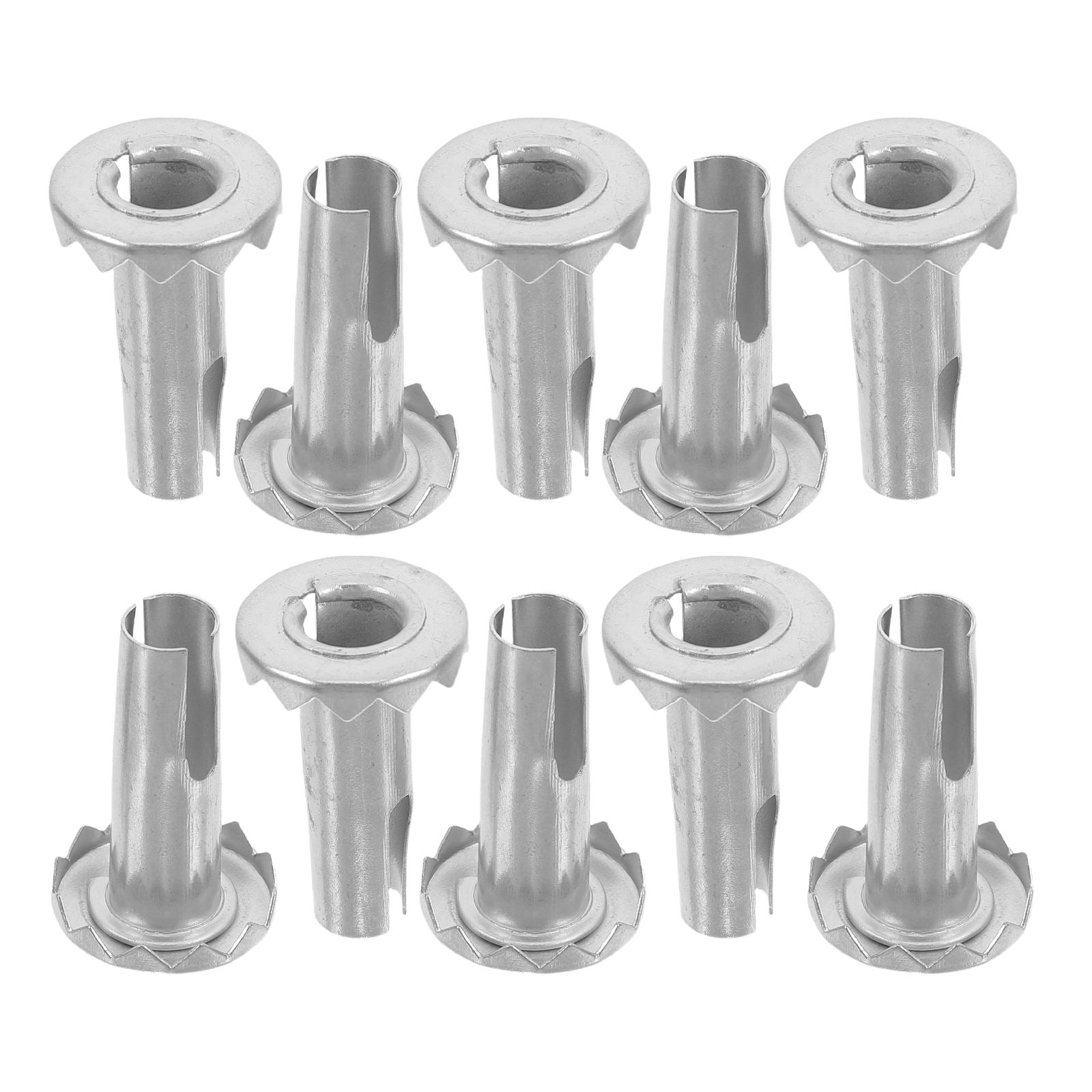 Hemoton 10pcs Insert Rod Caster Sleeves For Changing Table Chair Leg ...