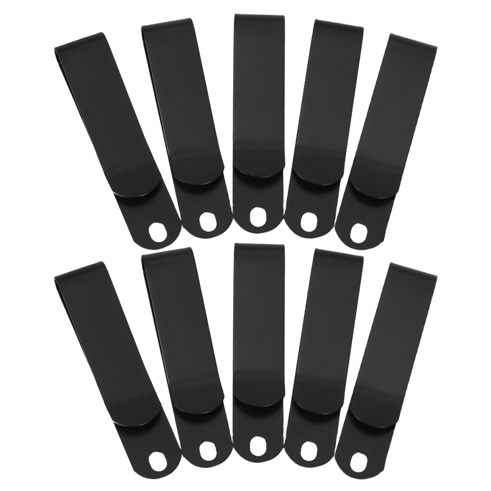 Hemoton 10pcs Metal Belt Clip for Phones Heavy-Duty Spring Clamp Belt ...