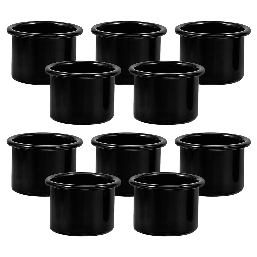 Hemoton 10pcs Metal Tea Light Candle Holders Metal Candle Cups Holders ...