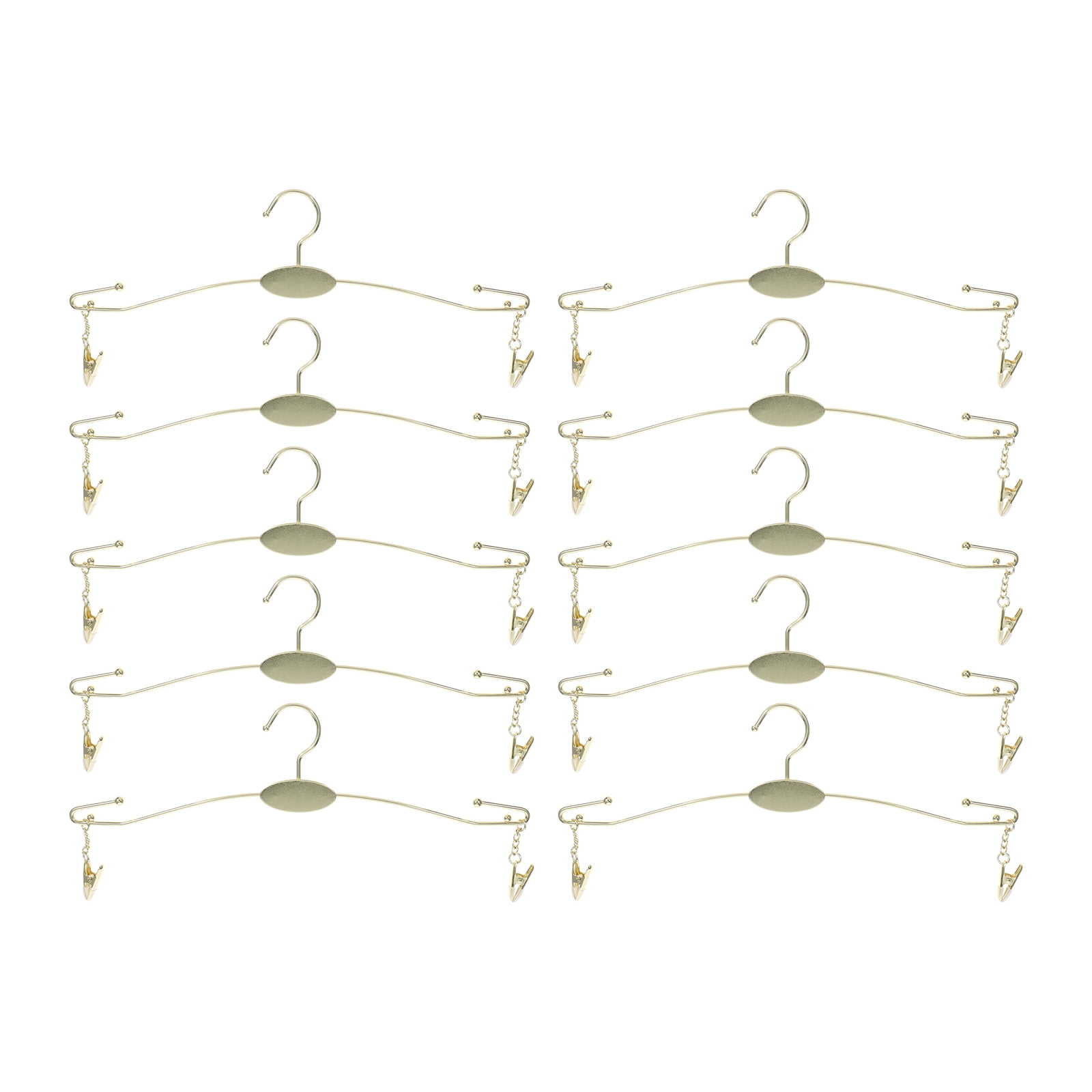 Hemoton 10pcs Metal Underwear Bra Rack Clothes Hangers Lingerie Shop ...