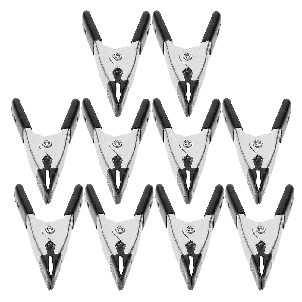 Hemoton 10pcs Mini Spring Clamps Heavy Duty A-Frame Clips Versatile ...