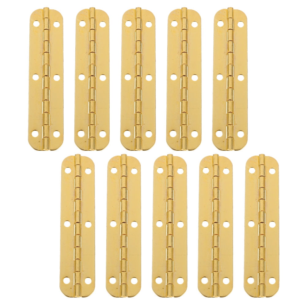 Hemoton 10pcs Piano Gate Hinges Wooden Box Small Hinges Crafts Mini ...