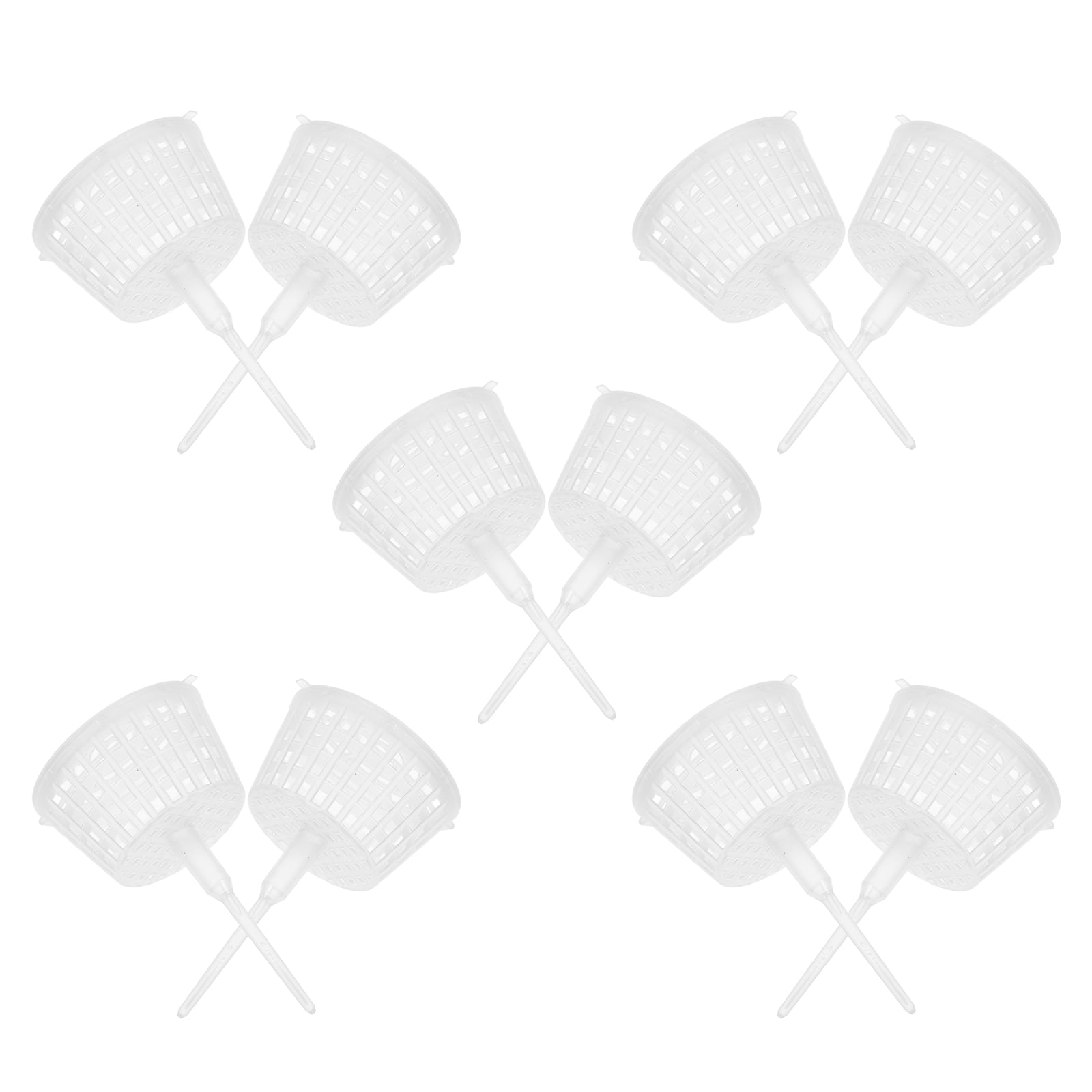 Hemoton 10pcs Plastic Gardening Fertilizer Baskets Fertilizer Container ...