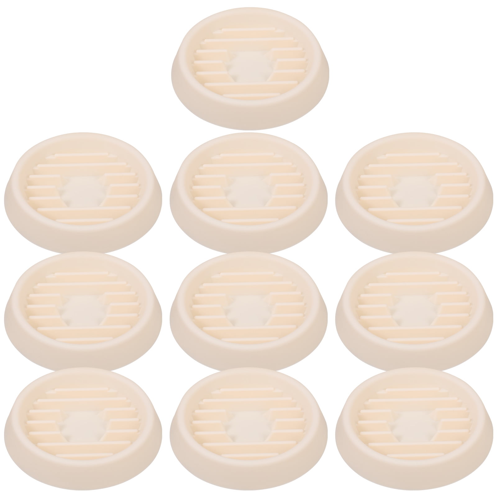 Hemoton 10pcs Plastic Plant Saucers, 4 Inch Round Planter Base Saucer ...