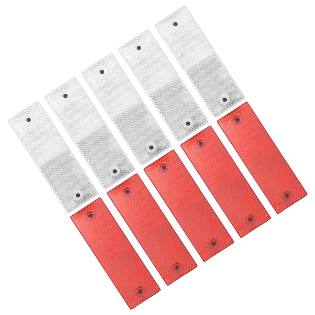 Hemoton 10pcs Reflective Stickers for Car Safety Bumper Reflective ...