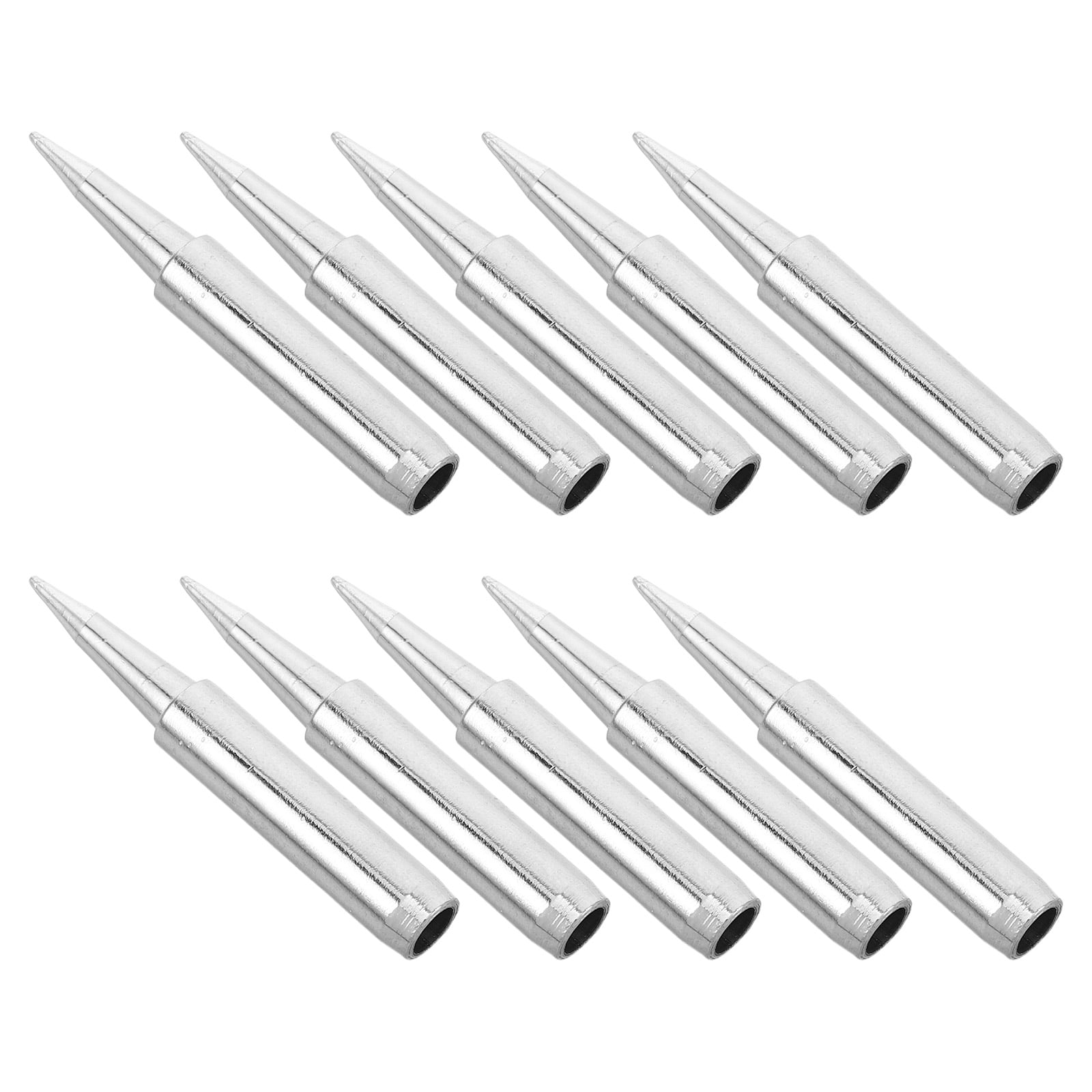 Hemoton 10pcs Soldering Iron Tips Metal Soldering Station Tips Gas ...