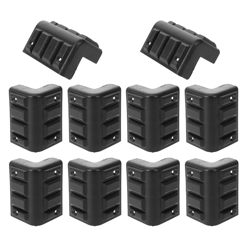 Hemoton 10pcs Speaker Cabinet Corner Protectors Plastic Edge Guards For ...