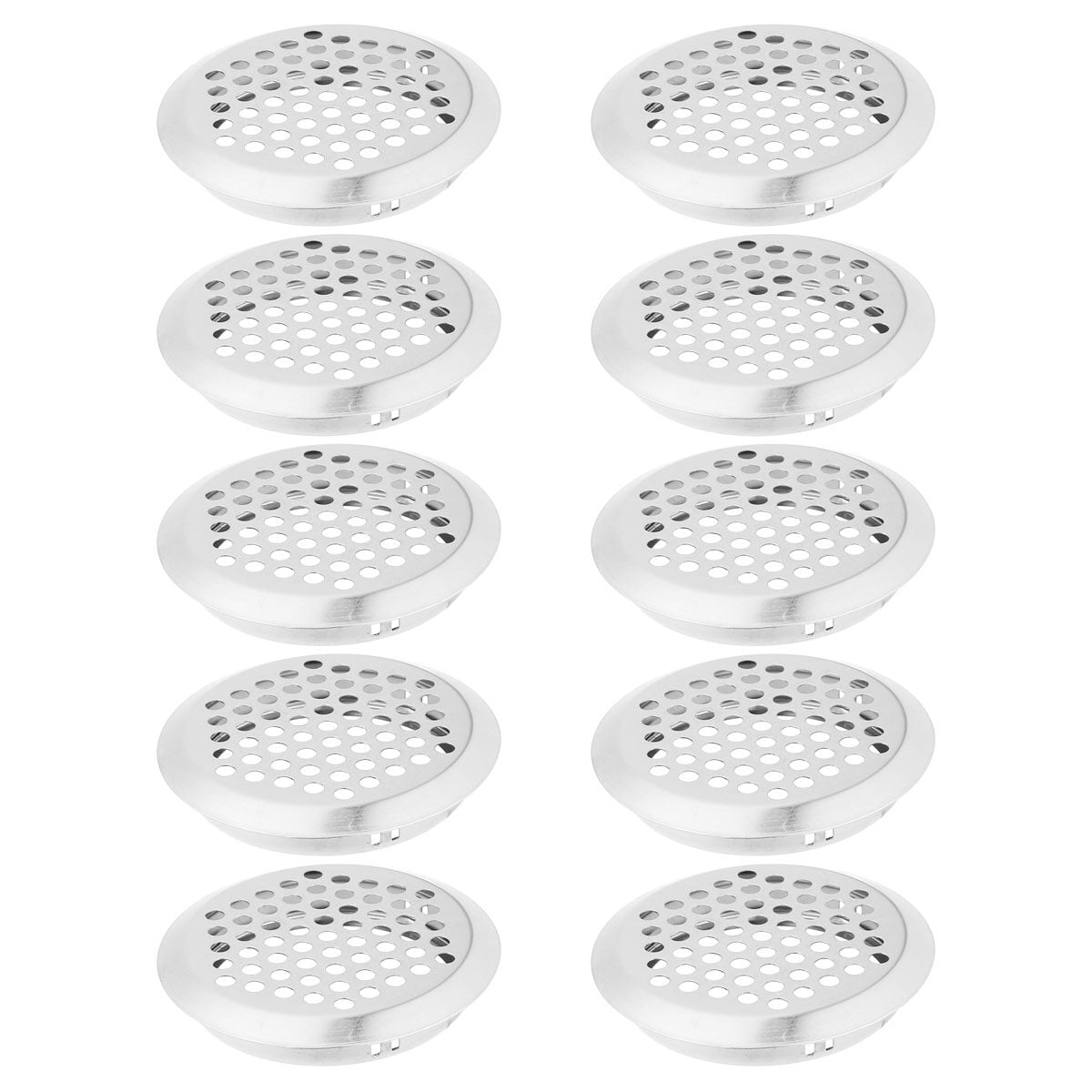 Hemoton 10pcs Stainless Steel Vents Wardrobe Shoe Cabinet Air Vents ...