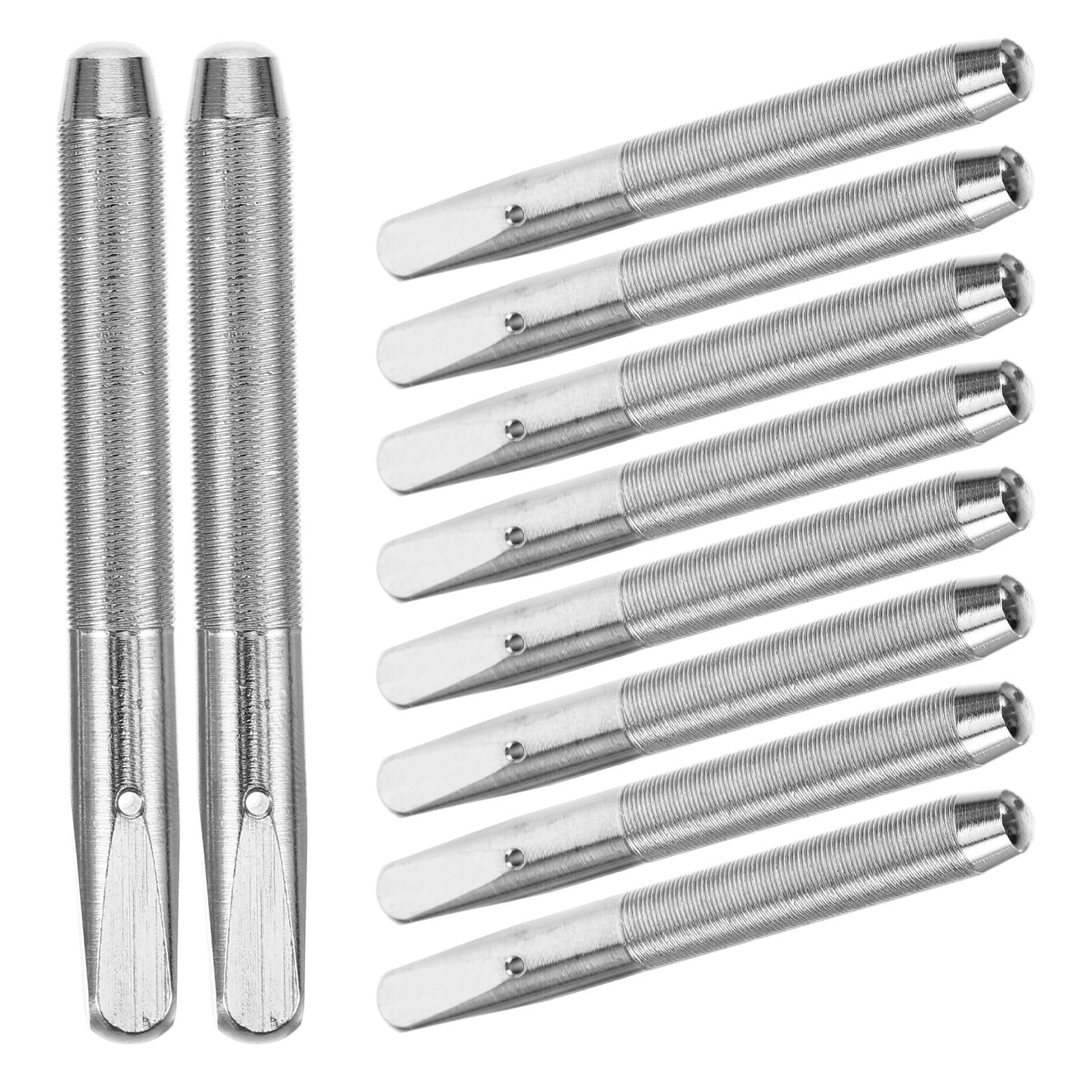 Hemoton 10pcs String Tuner Tuning Tool String Shaft Harp Needles Piano ...