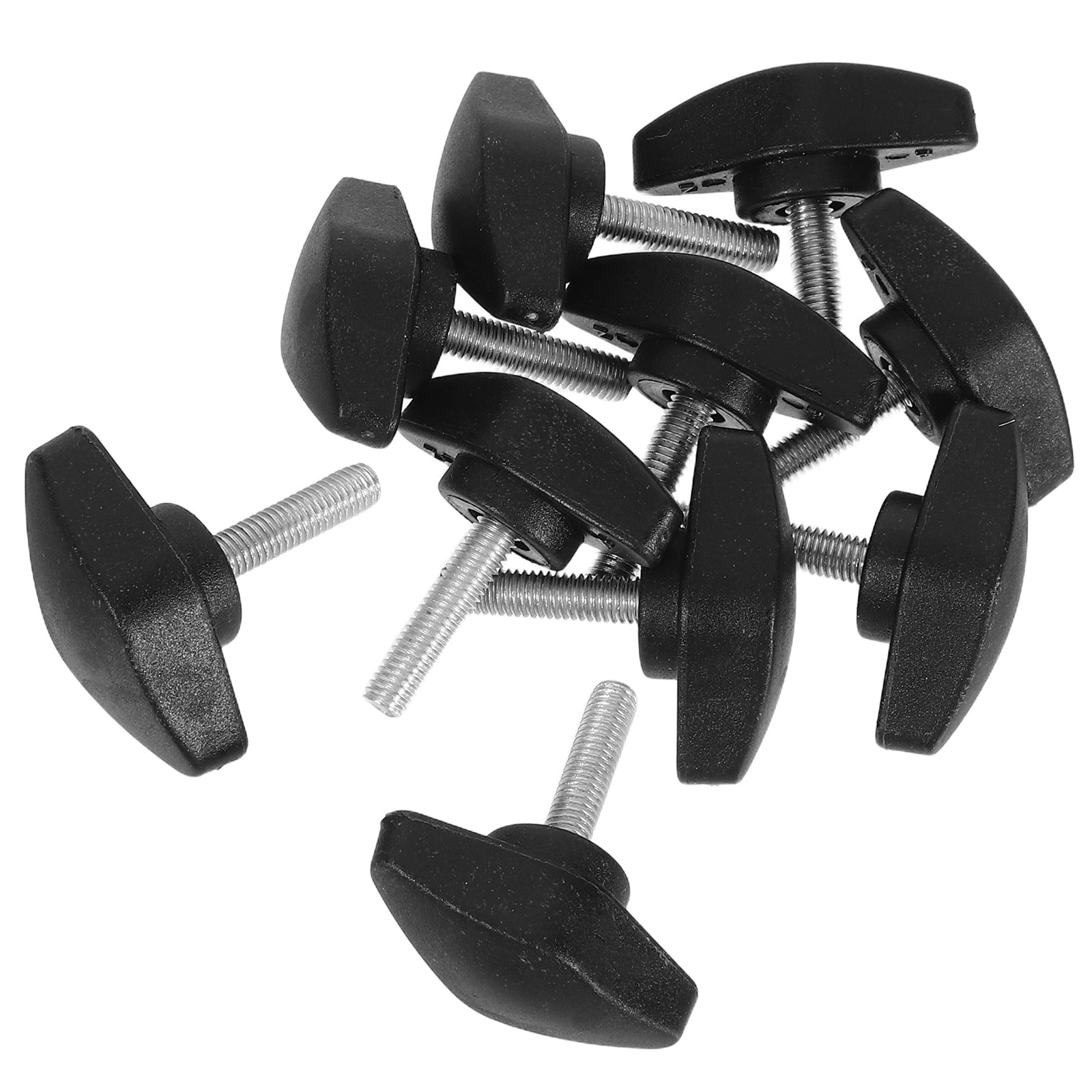 Hemoton 10pcs T-Handle Knob Thumbscrew Adjustment Screw Hand Tightening ...